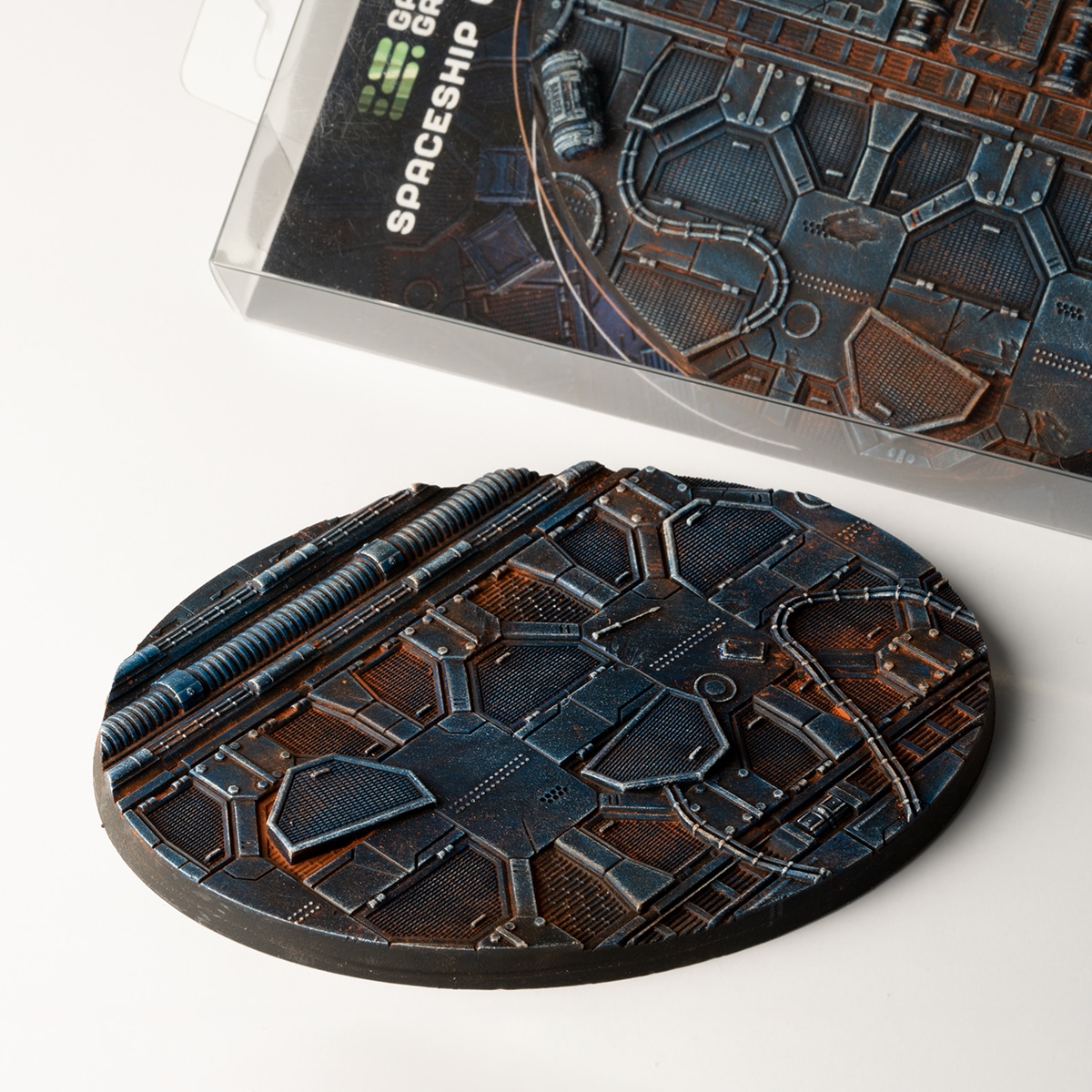 Spaceship Corridor Bases, Oval 120mm (x1) - GamersGrass